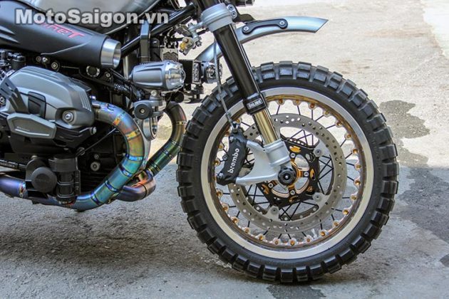 BMW R NineT đỉnh nhất Việt Nam tiếp tục độ Scrambler - Motosaigon
