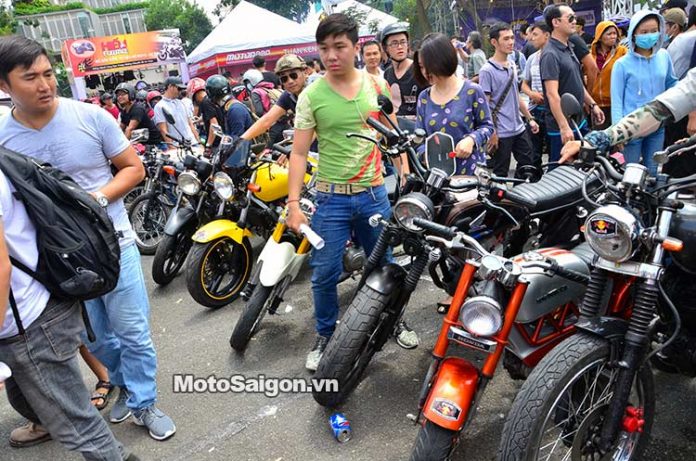 Ngắm dàn xe Cafe Racer phong cách cổ điển của Cafe Racer Sài Gòn ...