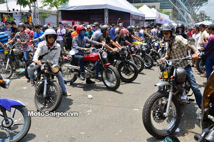 Ngắm dàn xe Cafe Racer phong cách cổ điển của Cafe Racer Sài Gòn ...