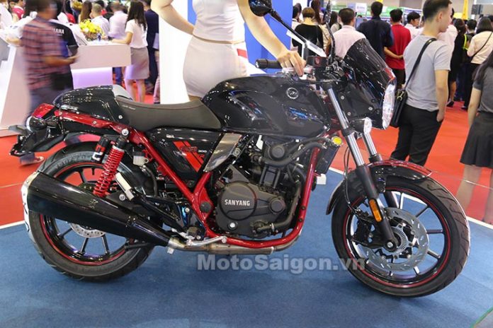 SYM WOLF SB300 CR ABS chiếc cafe racer của SYM Motor - Motosaigon