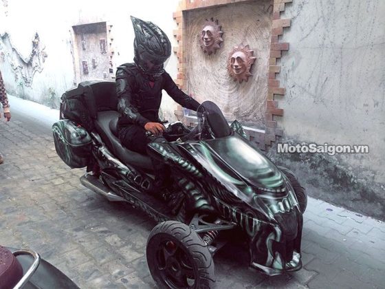 Alien Bike xe độ 3 bánh quái vật Alien kẻ thủ của Predator - Motosaigon