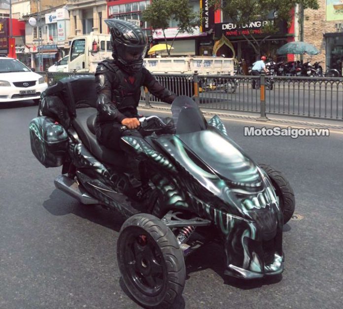 Alien Bike xe độ 3 bánh quái vật Alien kẻ thủ của Predator - Motosaigon