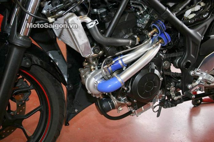 Yamaha R3 độ Turbo Charger đạt 60 hp - Motosaigon