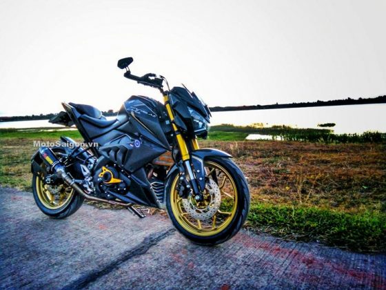 Yamaha TFX 150 độ đầu đèn Z800 cực độc - Motosaigon