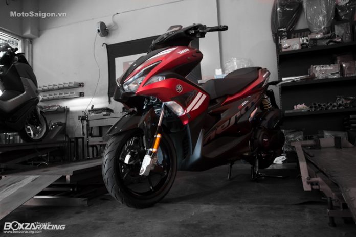 NVX 155 Red Devil độ nhiều đồ chơi đáng tham khảo - Motosaigon