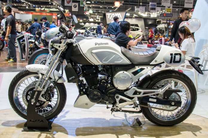 GPX Gentleman 200cc mẫu Cafe Racer giá rẻ cực chất từ Thái Lan - Motosaigon