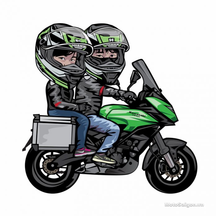 Cực "kute" với bộ hình vẽ Moto phong cách Chibi - Motosaigon