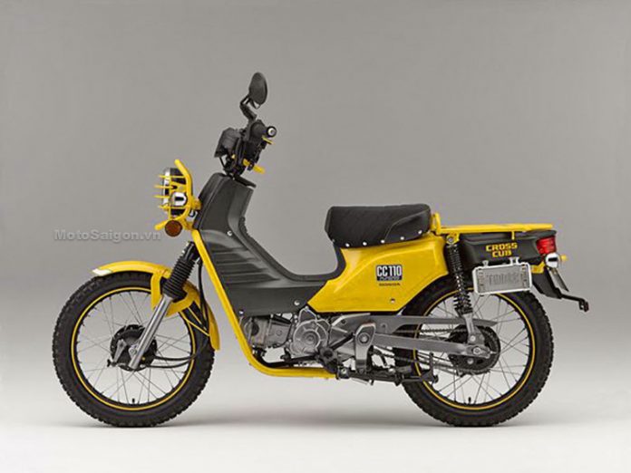 Honda CC110 2017 Cross Cub 110 cc bất ngờ về Việt Nam - Motosaigon