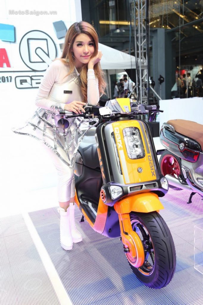 Thú chơi mang tên QBix mẫu xe tay ga đầy công nghệ của Yamaha - Motosaigon