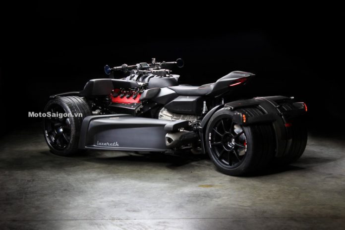 Lazareth Wazuma V8M xế độ 4 bánh với động cơ V8 460 mã lực - Motosaigon
