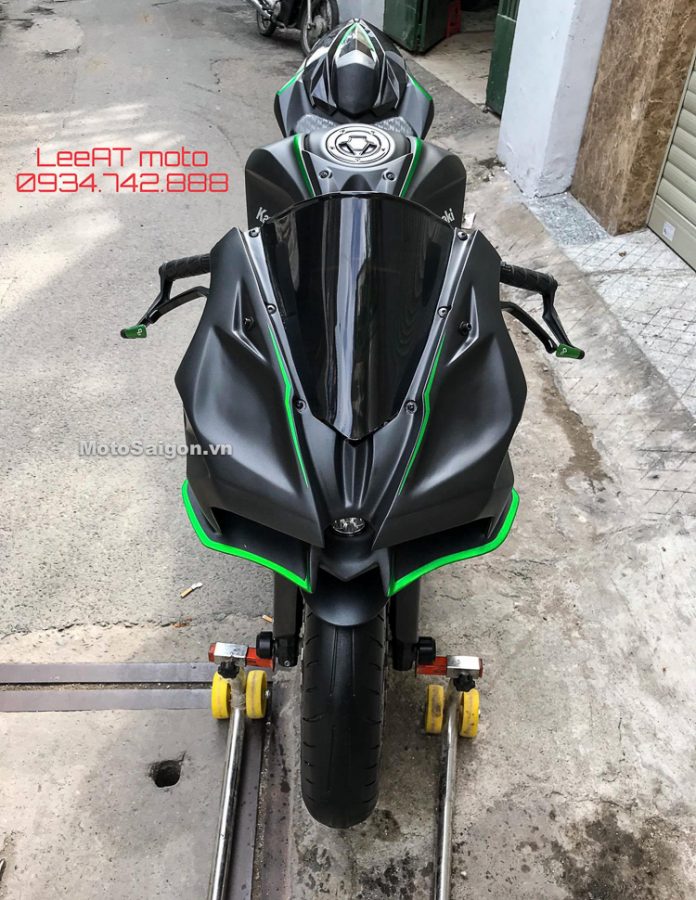 Ninja J8R phiên bản Kawasaki Z800 độ body Ninja H2R cực độc - Motosaigon