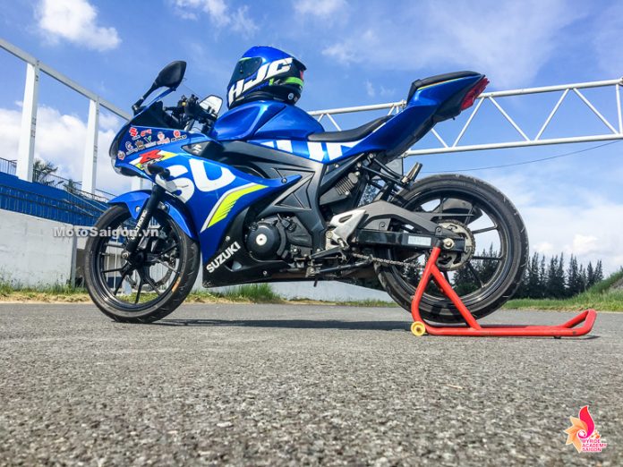 Suzuki GSX-R150 chinh phục trường đua Happy Land Circuit - Motosaigon
