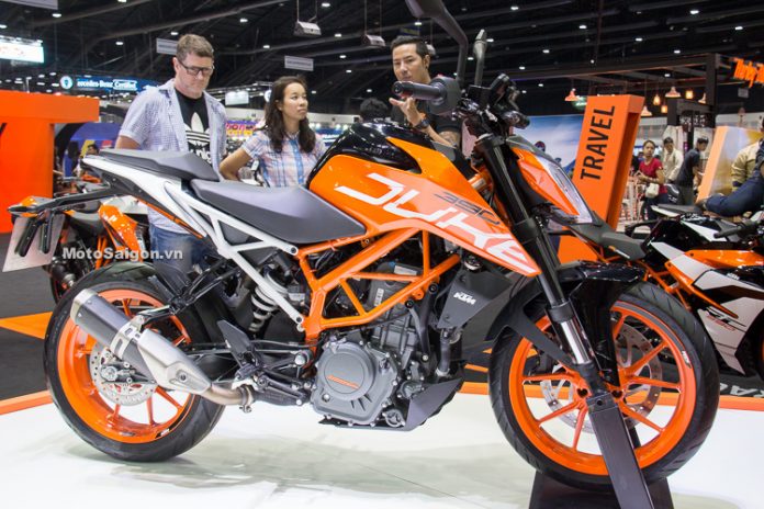 Giá KTM 390 Duke 2018 đã chính thức được công bố - Motosaigon