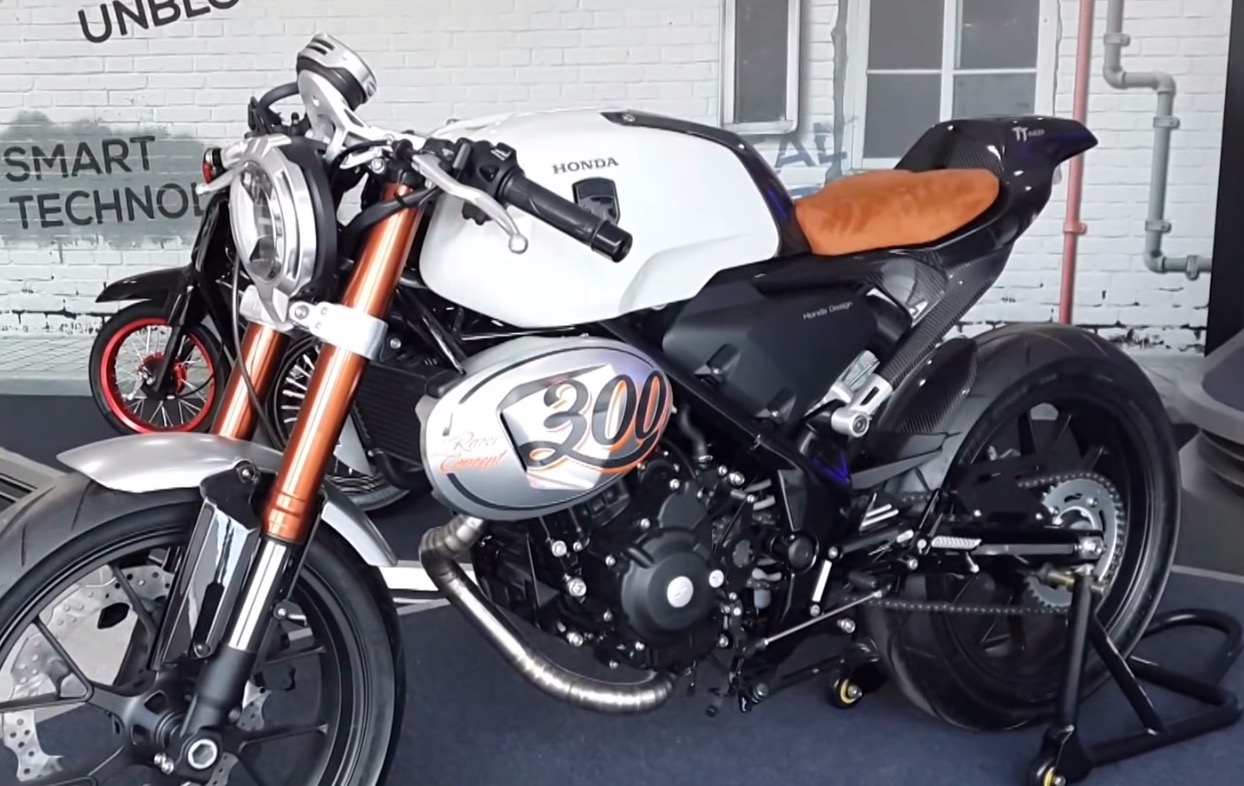 Phiên bản Cafe Racer của CB300R 2018 - Motosaigon