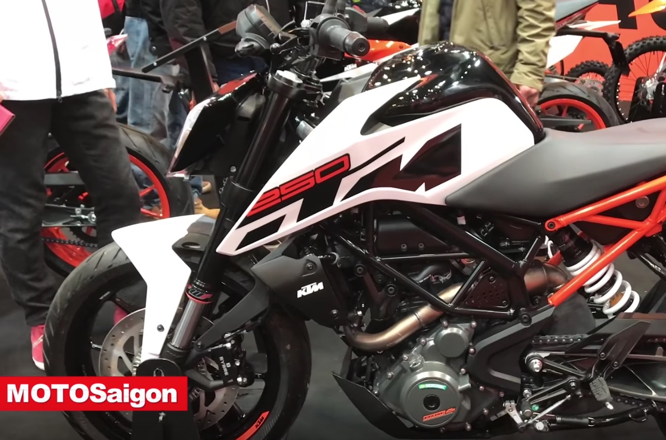 Giá xe KTM 250 Duke đã được công bố tại TMS 2018 cùng 790 Duke - Motosaigon