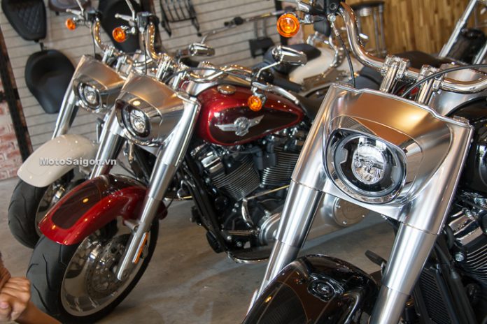 Fat Boy 107 2018 bất ngờ về Showroom Harley-Davidson of Saigon - Motosaigon