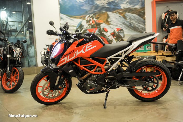 Đã có giá KTM 390 Duke 2018 chính hãng tại KTM SAPA Việt Nam - Motosaigon