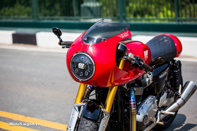 Triumph Thruxton R độ Fairing Cafe Racer dàn đồ chơi hơn 200 triệu đồng ...