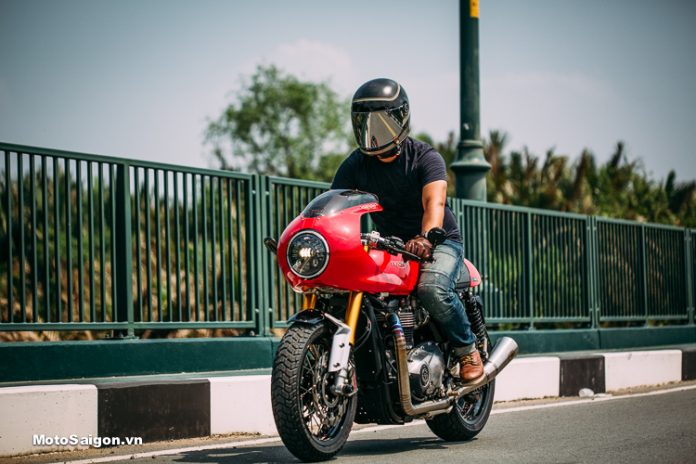 Triumph Thruxton R độ Fairing Cafe Racer dàn đồ chơi hơn 200 triệu đồng ...