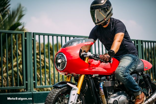 Triumph Thruxton R độ Fairing Cafe Racer dàn đồ chơi hơn 200 triệu đồng ...