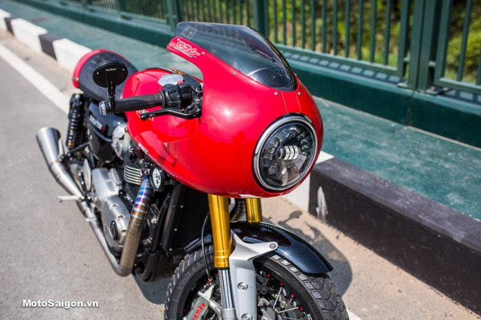 Triumph Thruxton R độ Fairing Cafe Racer dàn đồ chơi hơn 200 triệu đồng ...