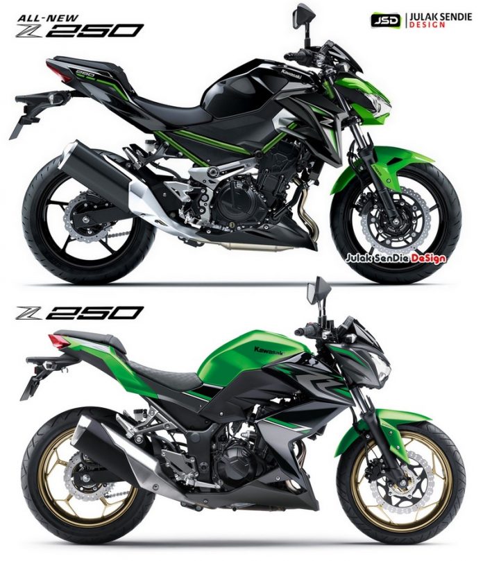 Kawasaki Z300 2019 ngoại hình giống Z900 sắp được ra mắt? - Motosaigon