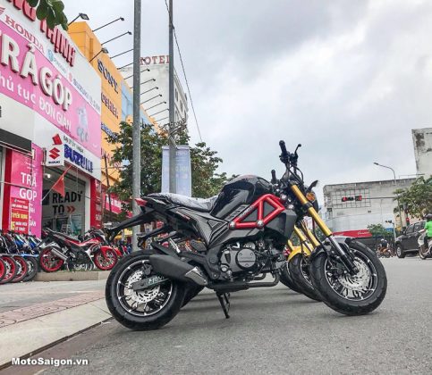 Hunter 110 Monster 110 Hai mẫu minibike giá rẻ về Việt Nam - Motosaigon