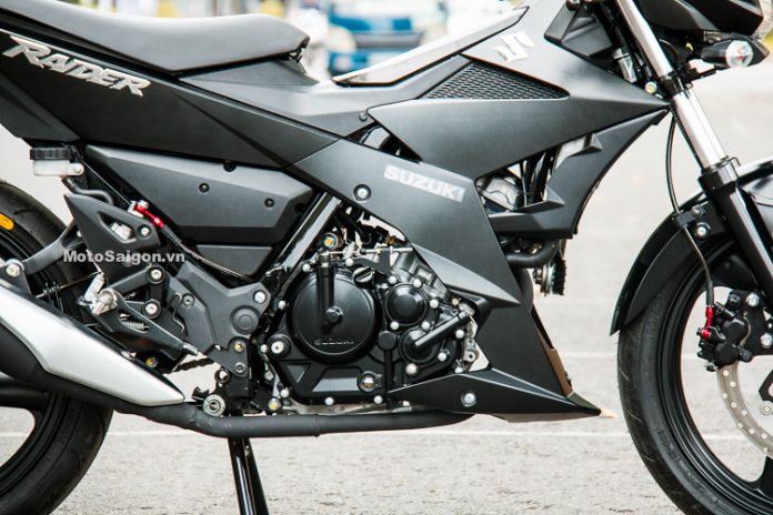 Trên yên Suzuki Raider 150 với gói độ đồ chơi của GSX-R150 - Motosaigon
