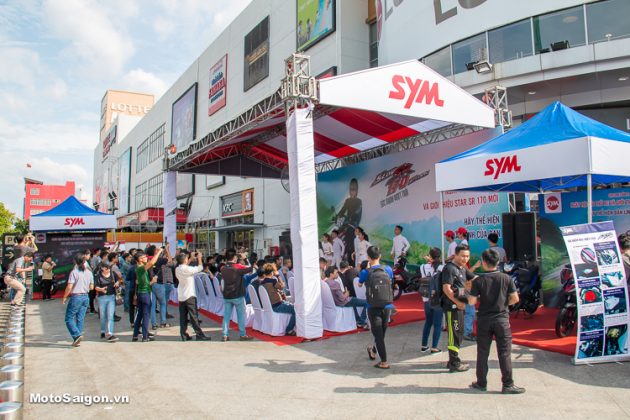 SYM Star SR 170 xe côn tay 6 cấp số có ABS đã ra mắt kèm giá bán ...