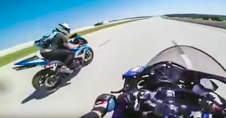 Honda CBR600RR "giao lưu" Yamaha R6 hết ga hết số - Motosaigon