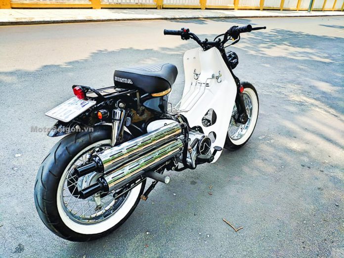 Kute và phá cách với bộ đôi Honda Cub phong cách Street Cub - Motosaigon