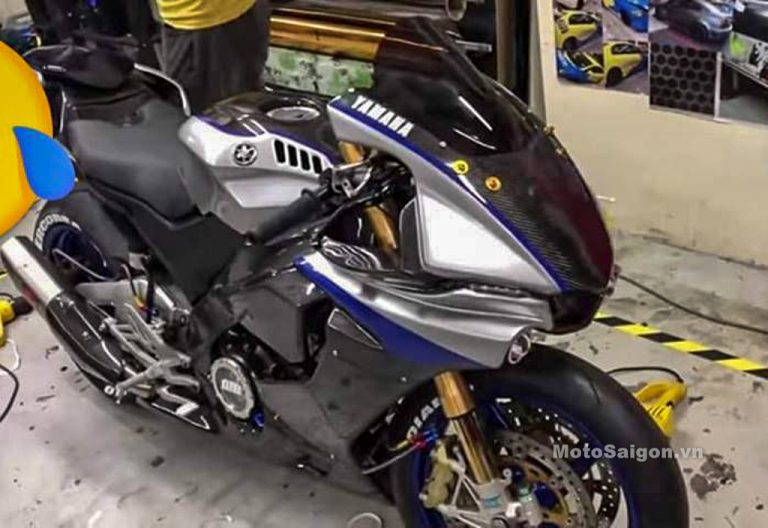 Full clip độ Body kit R1M cho Yamaha R15 V3 - Motosaigon