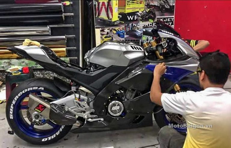 Full clip độ Body kit R1M cho Yamaha R15 V3 - Motosaigon