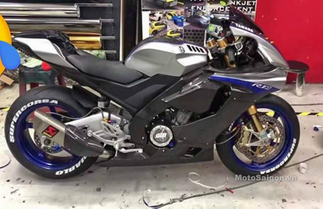 Full clip độ Body kit R1M cho Yamaha R15 V3 - Motosaigon
