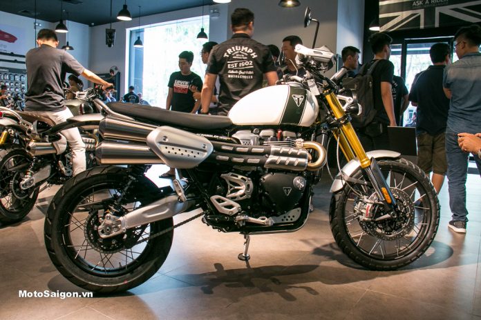 Triumph Việt Nam công bố giá xe Scrambler 1200, Speed Twin, Tiger 800 ...