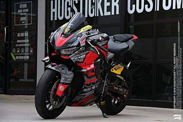 Honda CBR1000RR đầy khí phách với bộ tem trùm Redbull phá cách - Motosaigon
