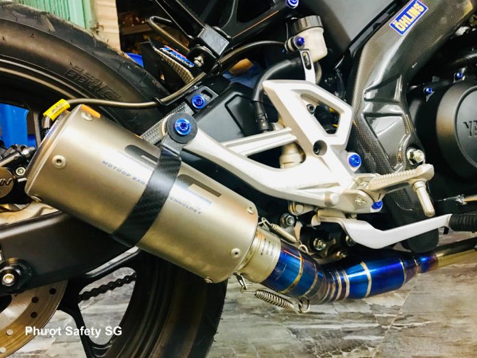 Yamaha MT-15 độ cực chất hơn 40 triệu kèm pô SC Full Titanium - Motosaigon