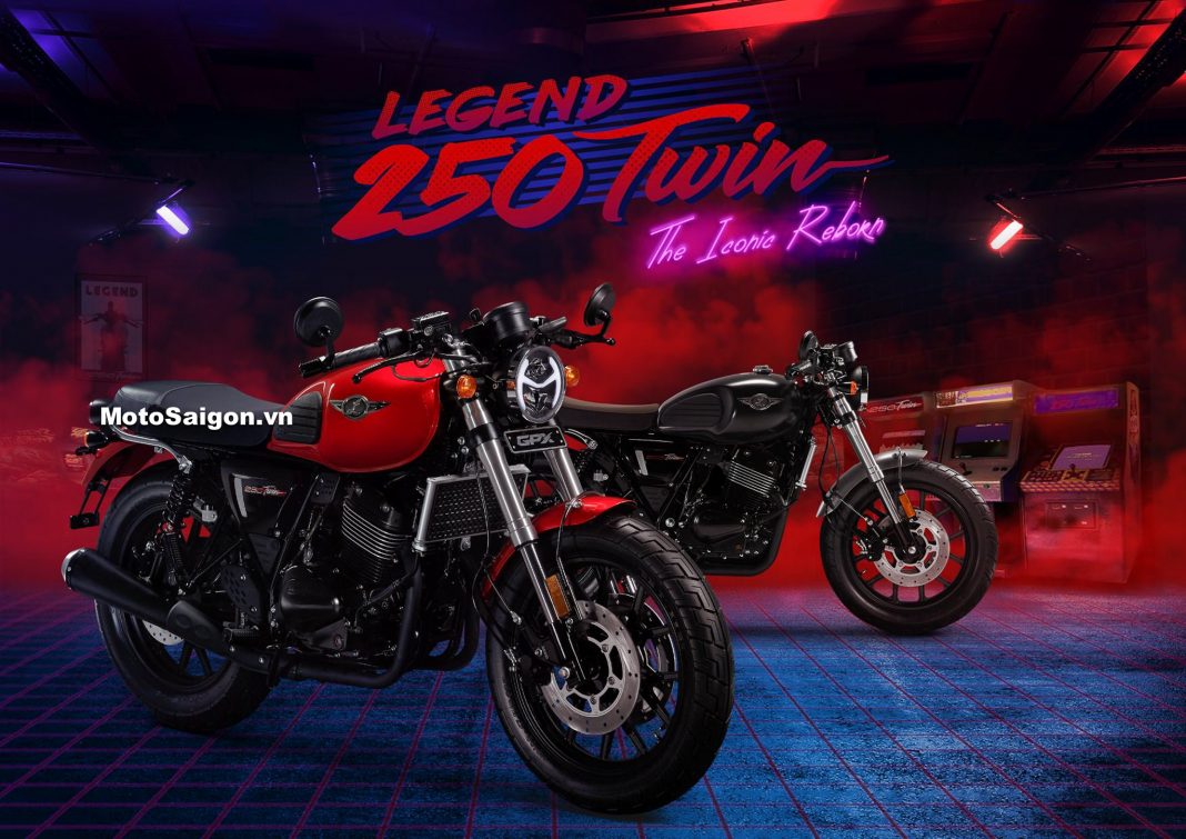 Giá bán GPX Legend 250 Twin động cơ 2 xilanh đã được công bố - Motosaigon