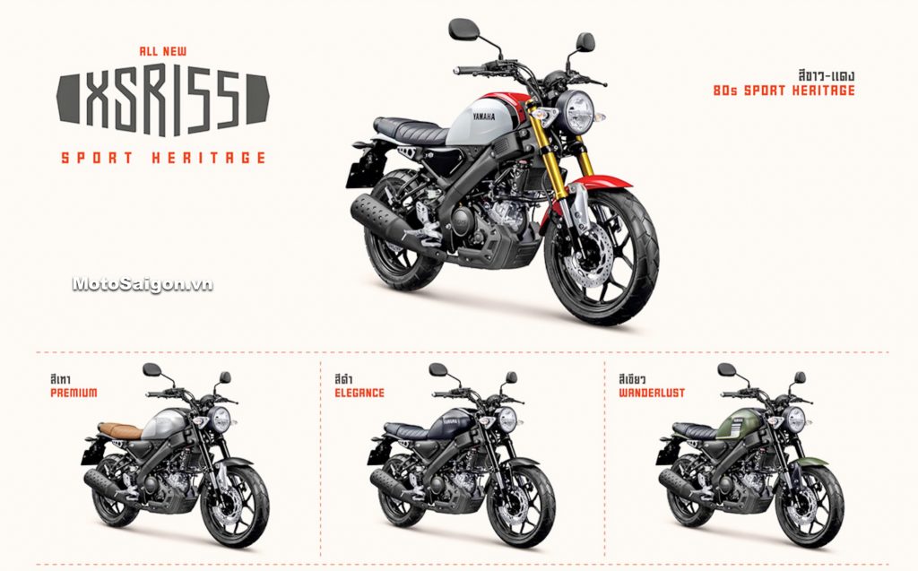 Yamaha XSR155 giá bao nhiêu? Đánh giá xe hình ảnh thông số - Motosaigon
