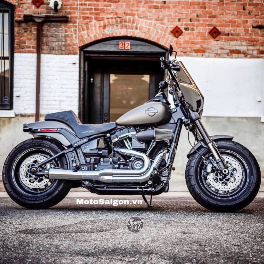 Muôn vàn Harley-Davidson Fat Bob độ phong cách club-style - Motosaigon