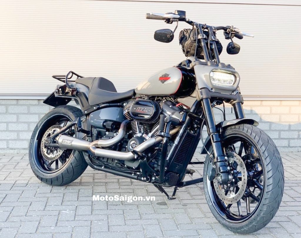 Muôn vàn Harley-Davidson Fat Bob độ phong cách club-style - Motosaigon