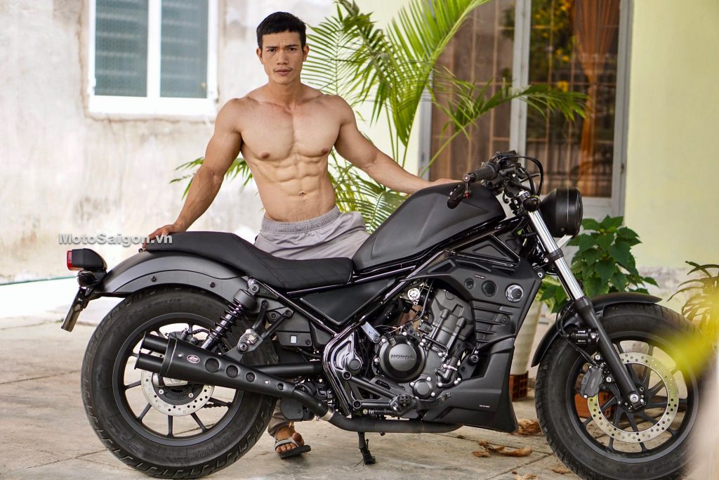 Rebel 300 độ bodykit tuyệt đẹp của VĐV thể hình Đồng Nai - Motosaigon