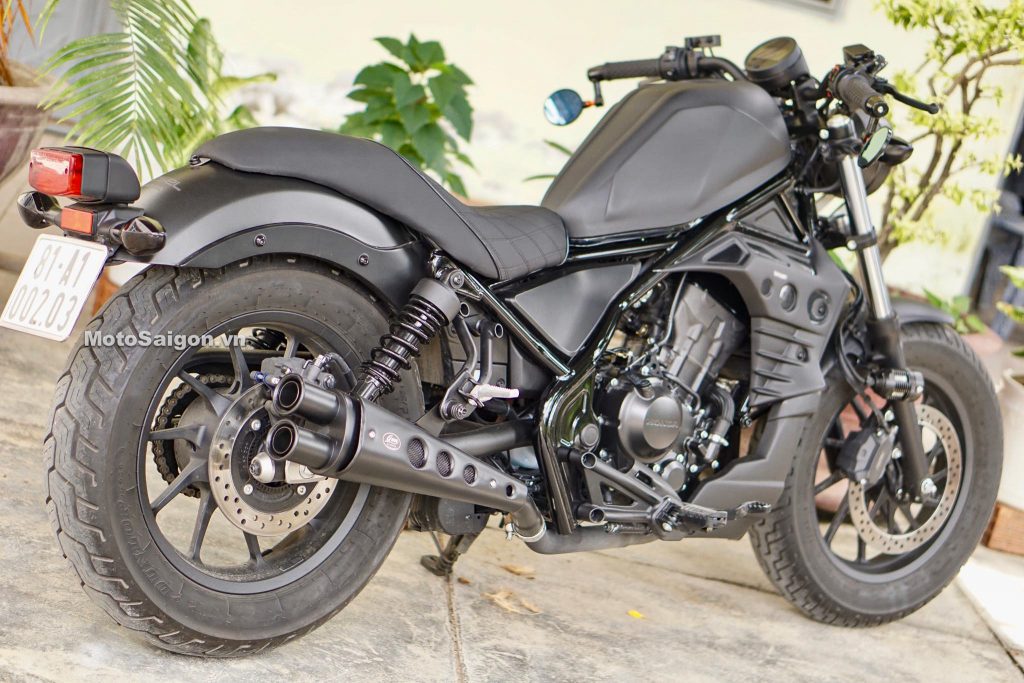Rebel 300 độ bodykit tuyệt đẹp của VĐV thể hình Đồng Nai - Motosaigon