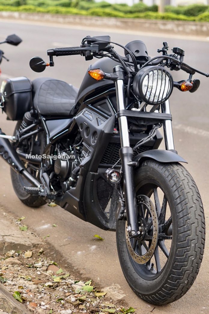 Rebel 300 độ bodykit tuyệt đẹp của VĐV thể hình Đồng Nai - Motosaigon
