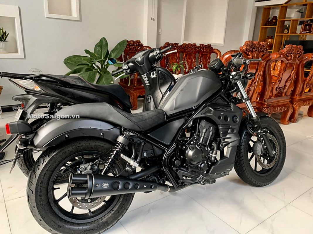 Rebel 300 độ bodykit tuyệt đẹp của VĐV thể hình Đồng Nai - Motosaigon