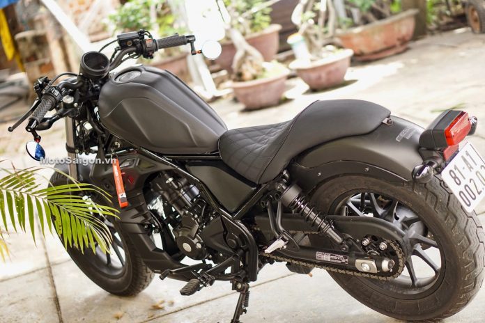Rebel 300 độ bodykit tuyệt đẹp của VĐV thể hình Đồng Nai - Motosaigon