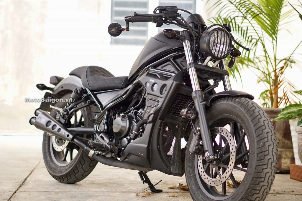 Rebel 300 độ bodykit tuyệt đẹp của VĐV thể hình Đồng Nai - Motosaigon
