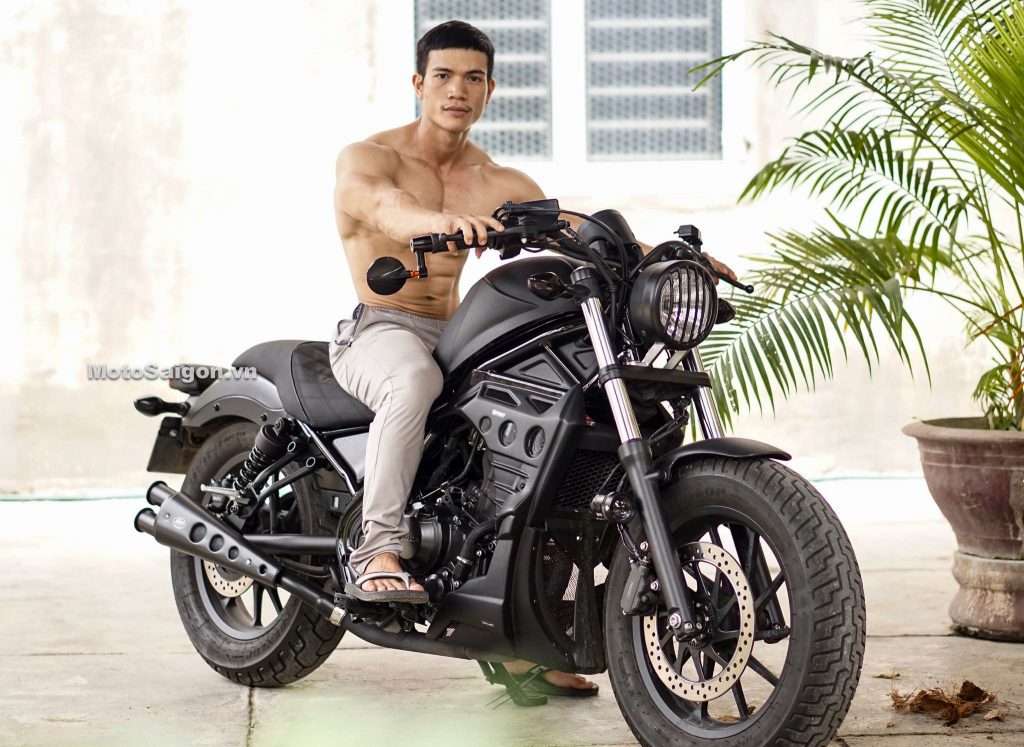 Rebel 300 độ bodykit tuyệt đẹp của VĐV thể hình Đồng Nai - Motosaigon