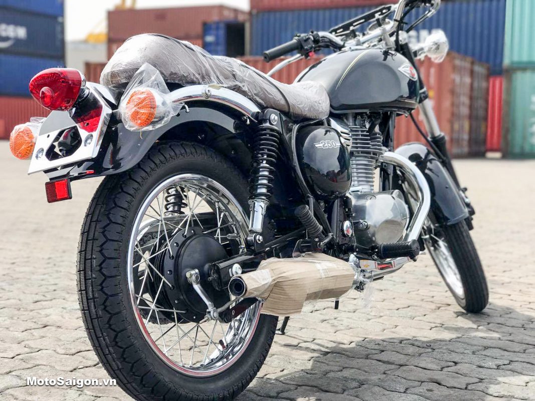 Đập thùng Kawasaki W250 2019 made in Japan giá bán siêu tốt - Motosaigon