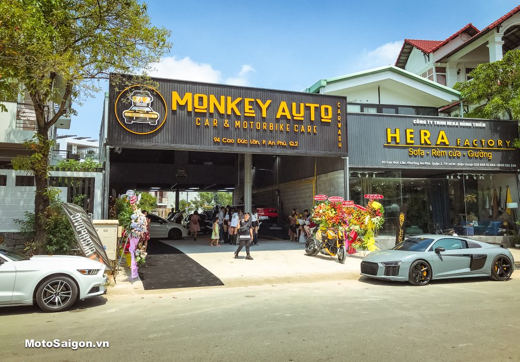 Dàn xe khủng hội tụ tại Lễ khai trương MONKEY AUTO - Motosaigon